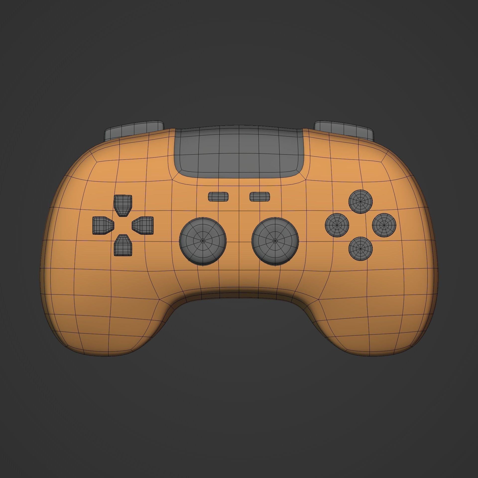 3D model Cartoon Game Controller Icon VR / AR / low-poly | CGTrader
