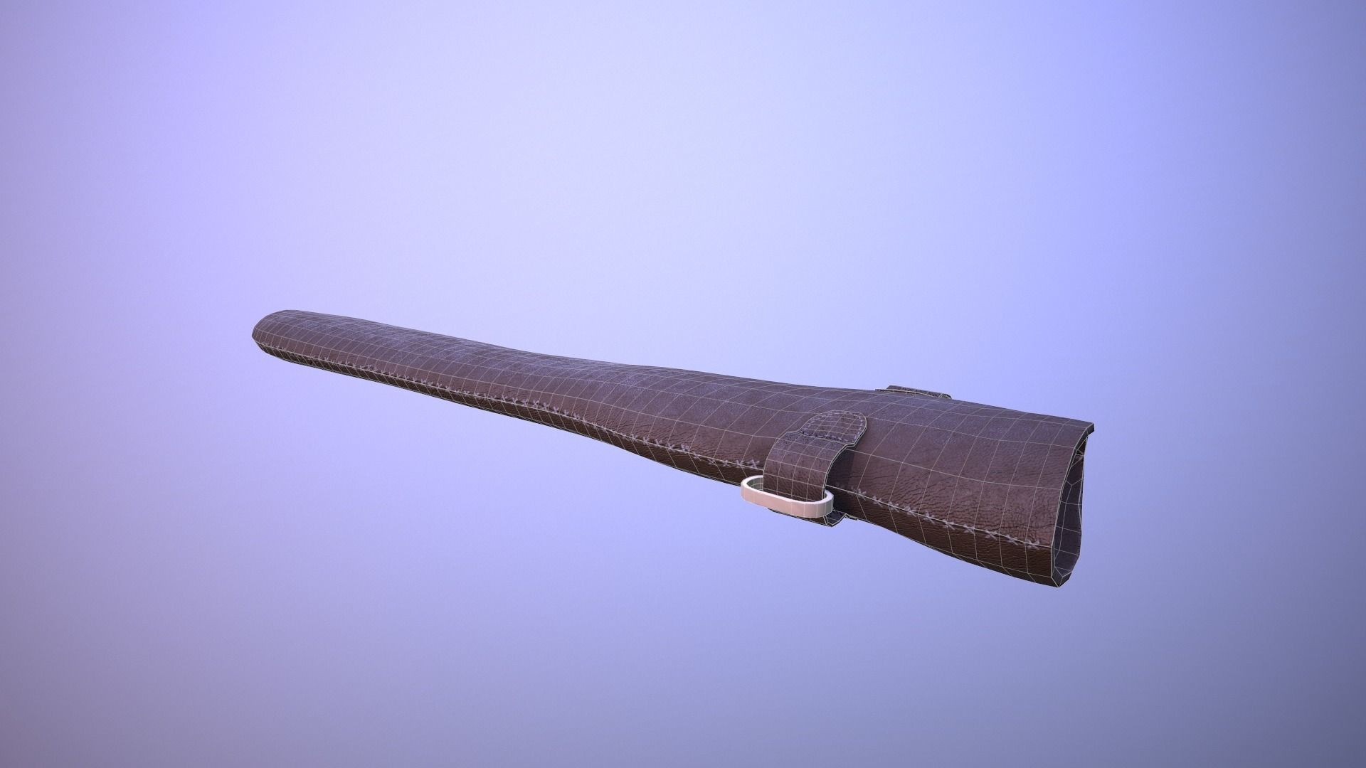 3D model Animated Sawed-off Mossberg Shotgun and Holster Game-Ready VR ...