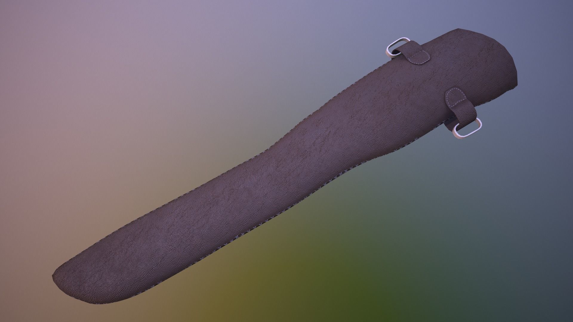 3D model Animated Sawed-off Mossberg Shotgun and Holster Game-Ready VR ...