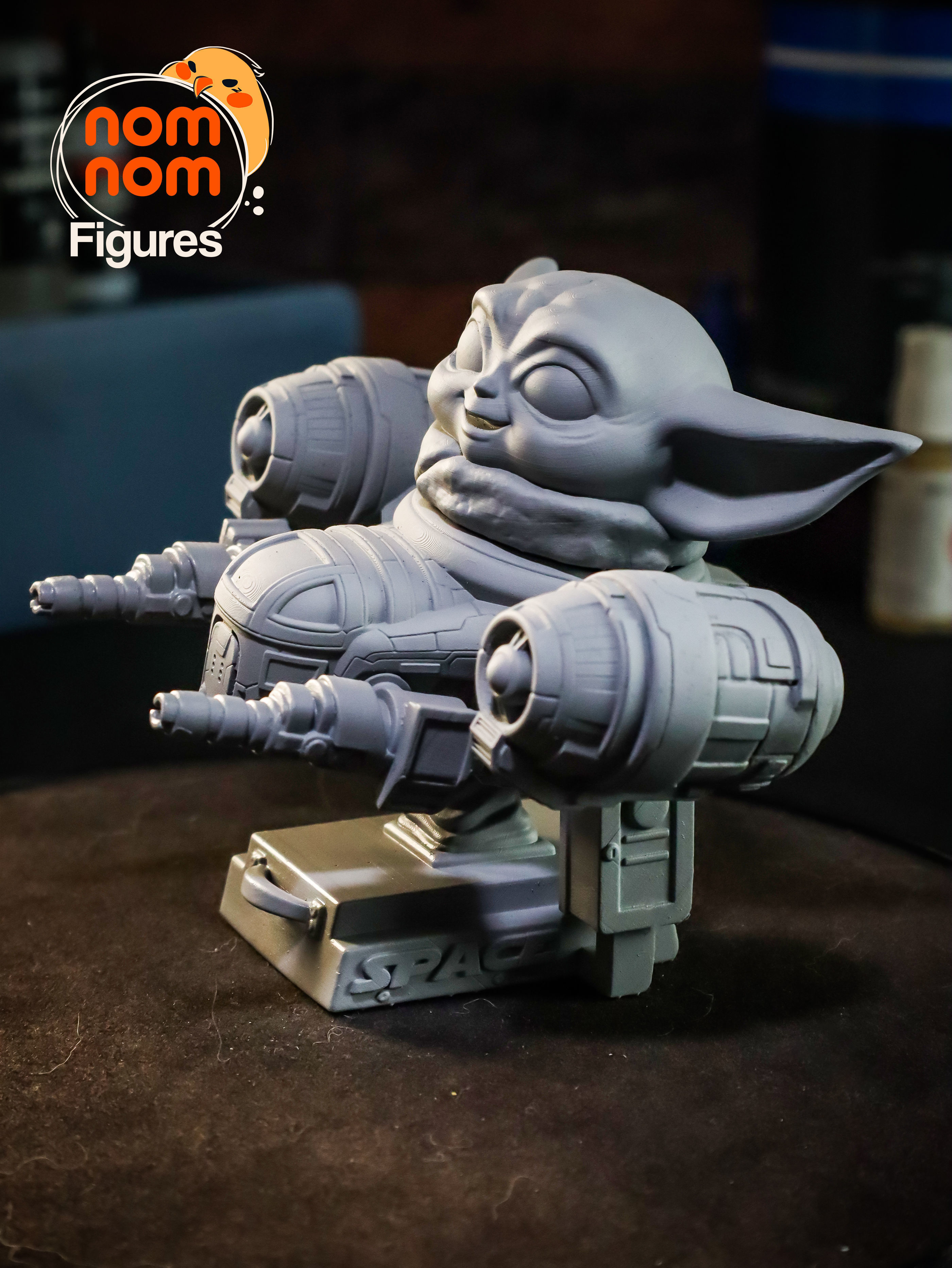 Chibi Grogu - Mandalorian 3D model 3D printable | CGTrader
