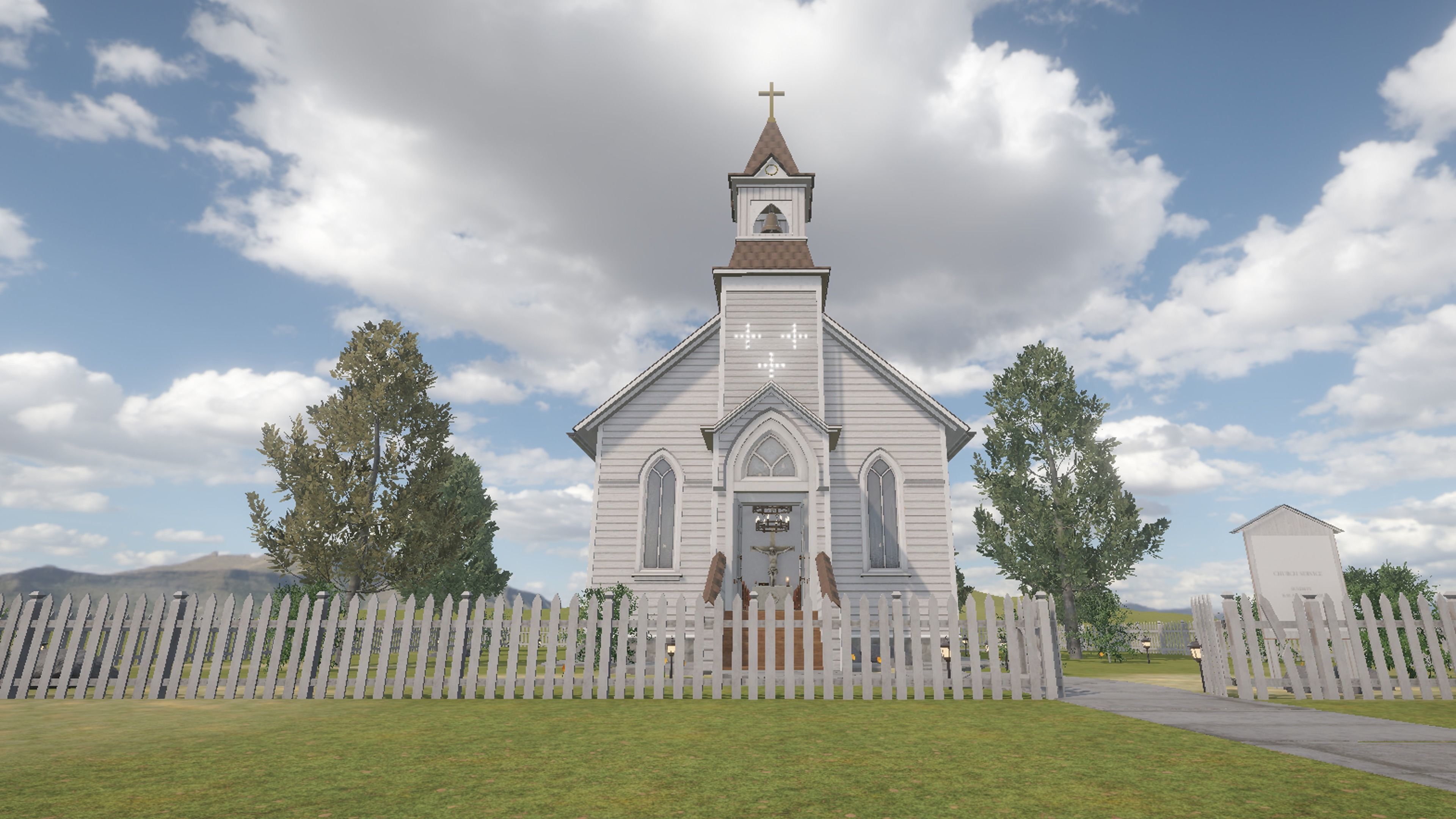 Catholic temple - Church 3D model | CGTrader