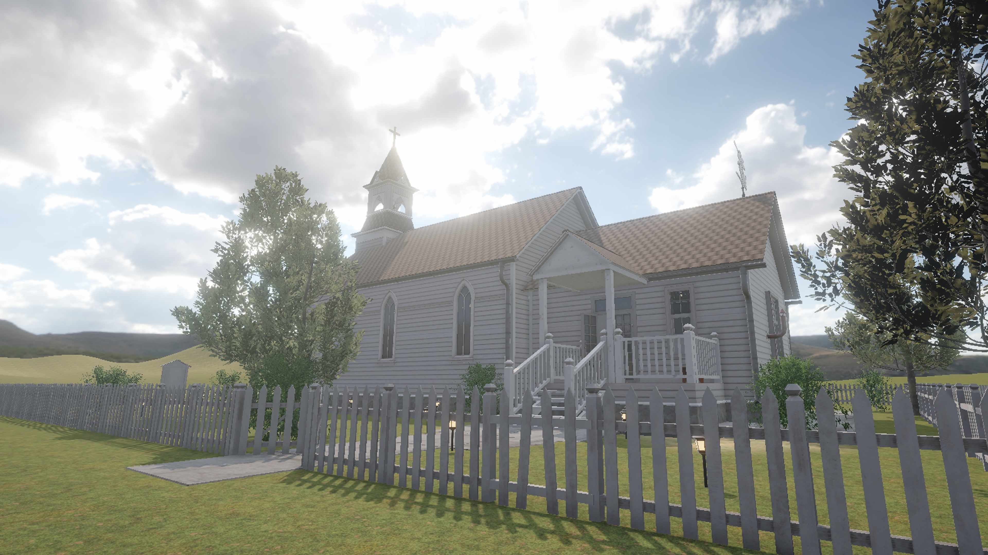 Catholic temple - Church 3D model | CGTrader