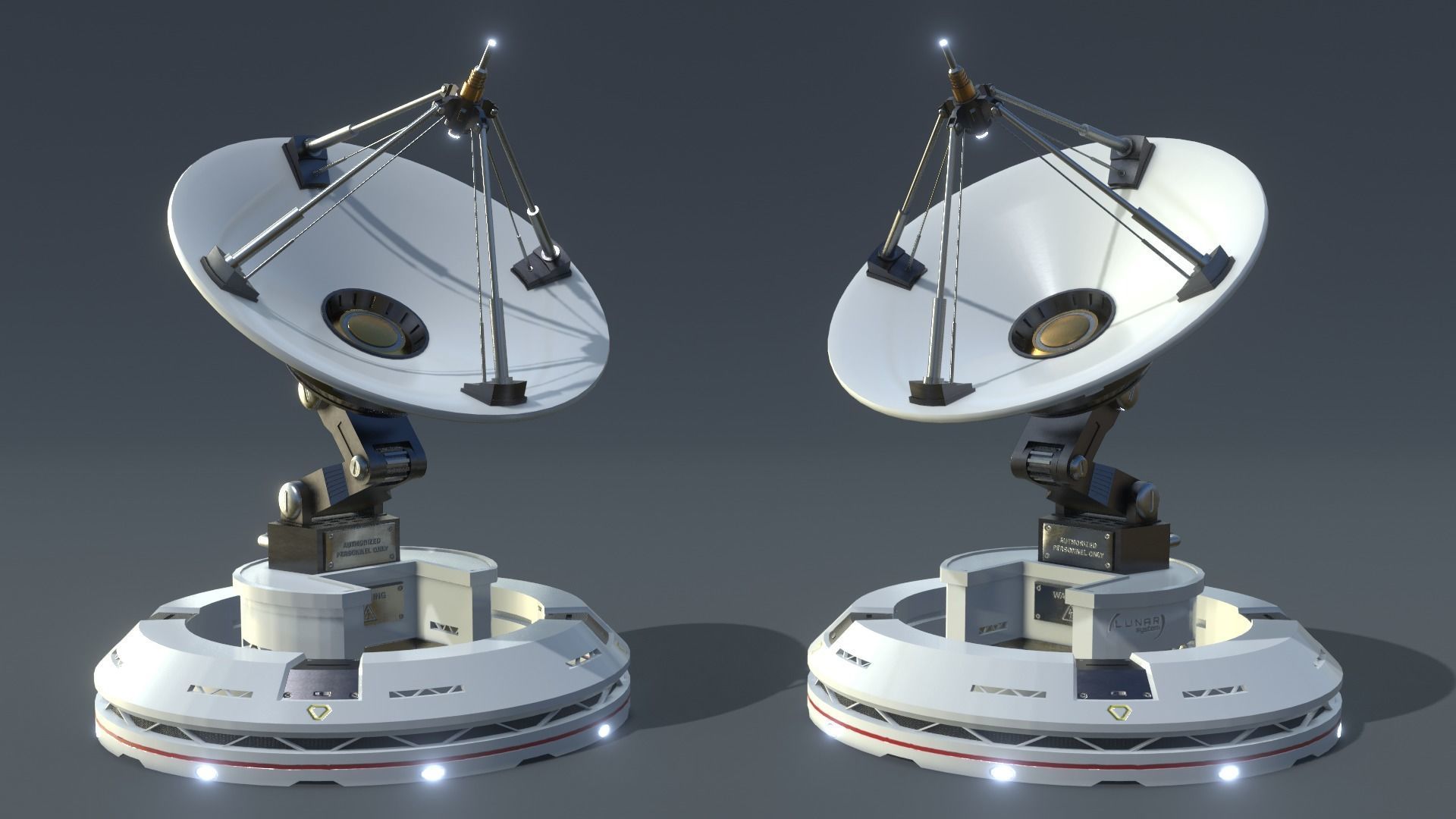 3D model Satellite Dish VR / AR / low-poly | CGTrader