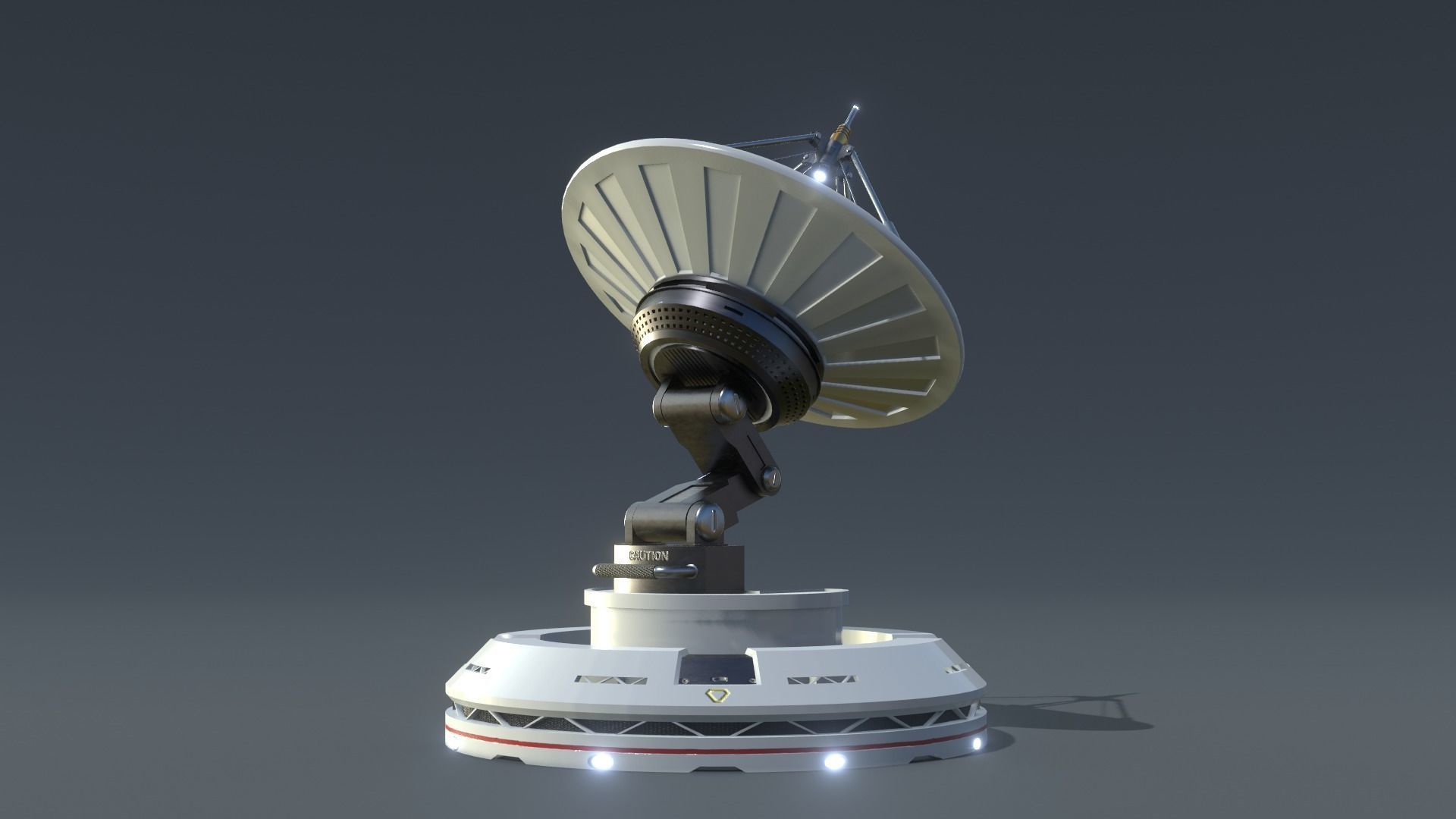 3D model Satellite Dish VR / AR / low-poly | CGTrader