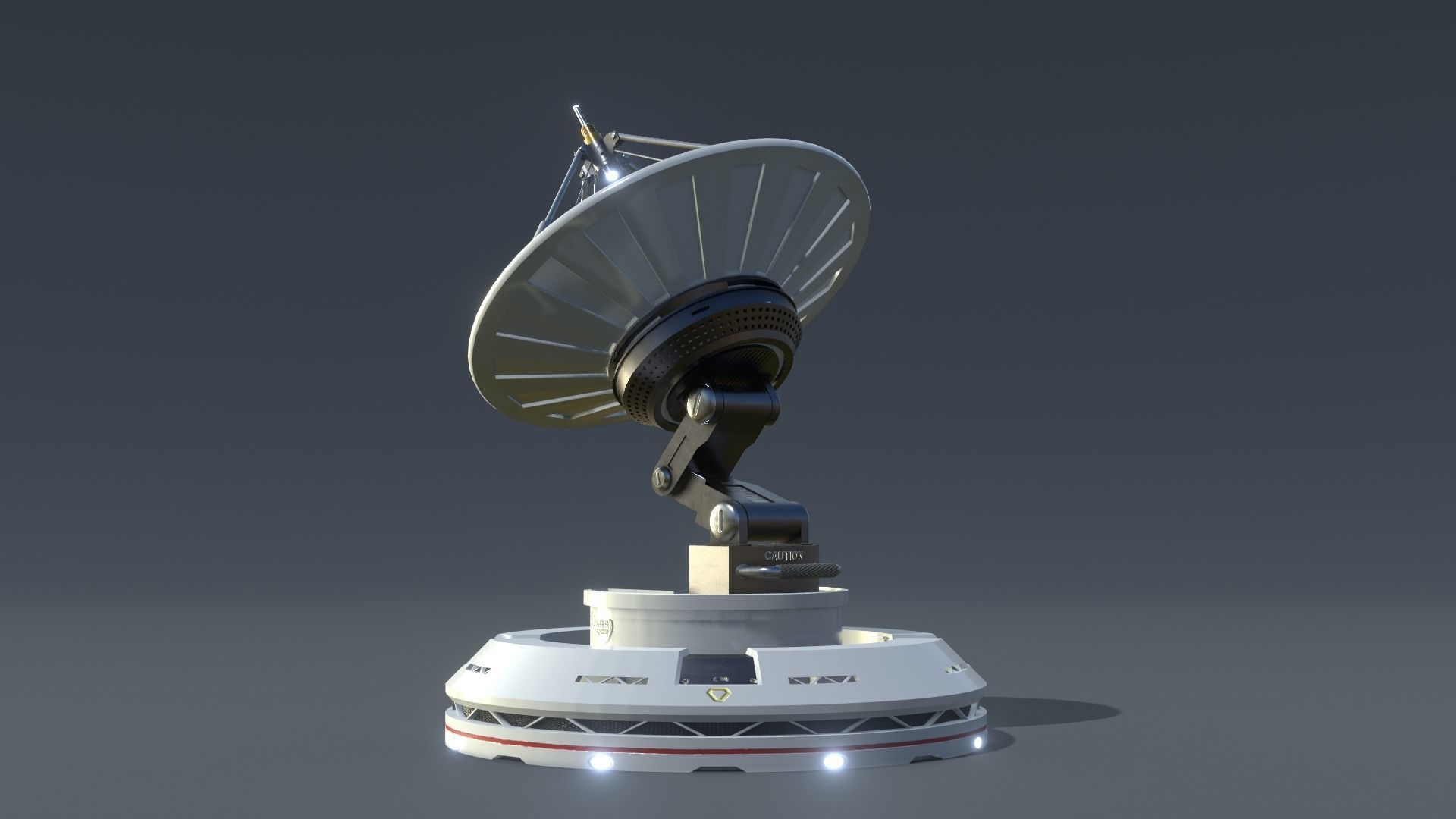 3D model Satellite Dish VR / AR / low-poly | CGTrader