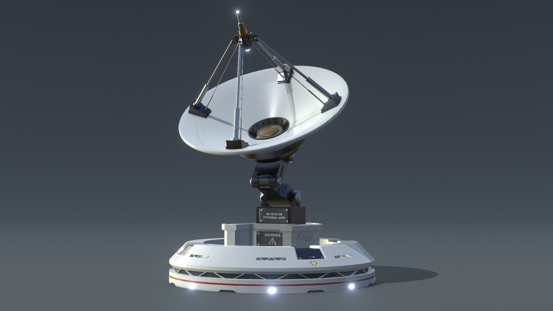 3D model Satellite Dish VR / AR / low-poly | CGTrader