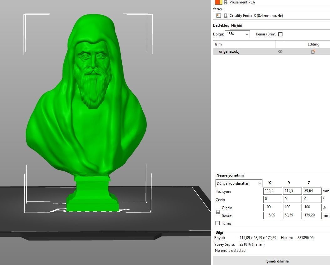 Origen 3D model 3D printable | CGTrader
