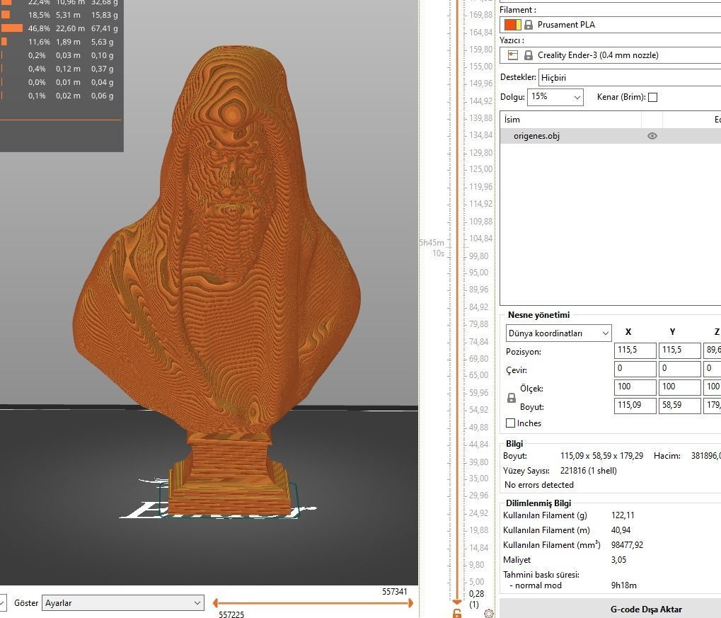 Origen 3D model 3D printable | CGTrader
