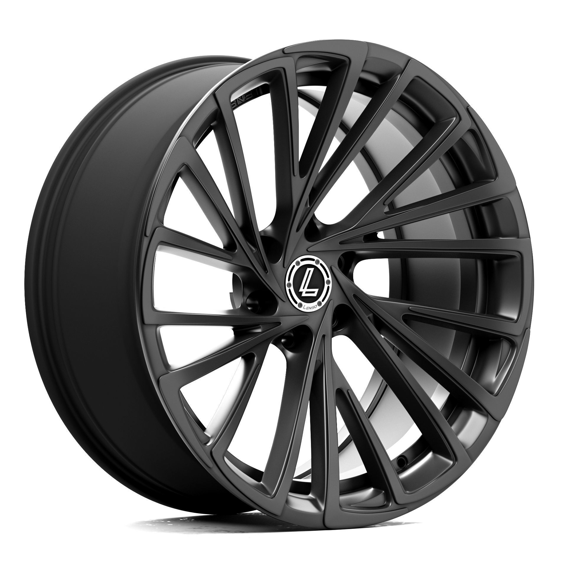 Lenso Black Angel Rim 3D Model 3D model | CGTrader