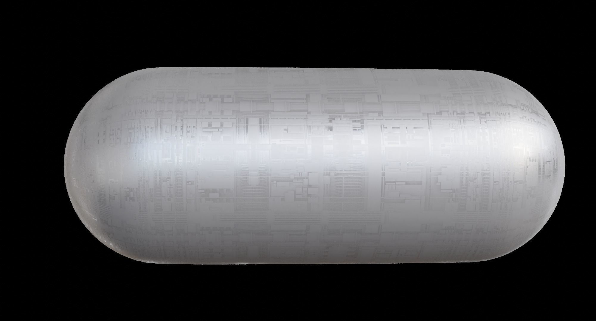 3D model Alien Tic Tac Space Ship VR / AR / low-poly | CGTrader