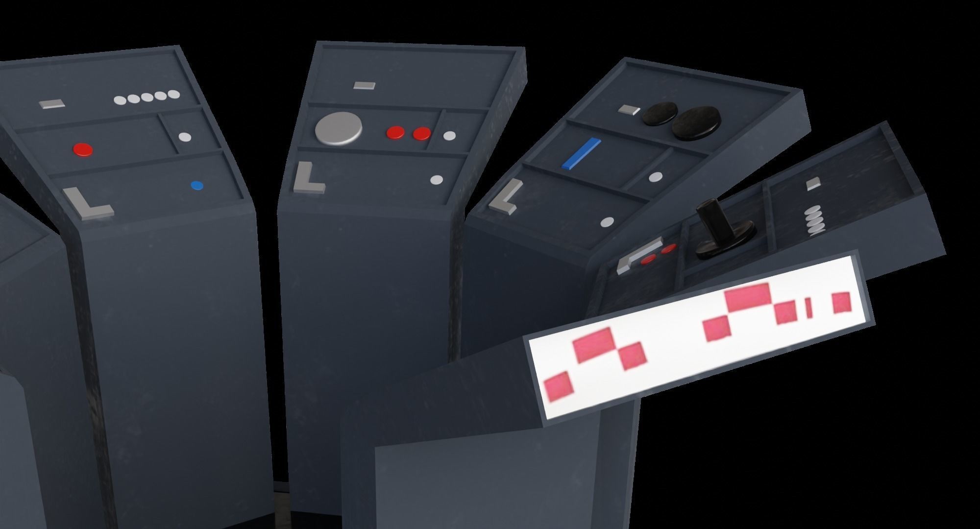 3D model Imperial Console Death Star Star Destroyer VR / AR / low-poly ...