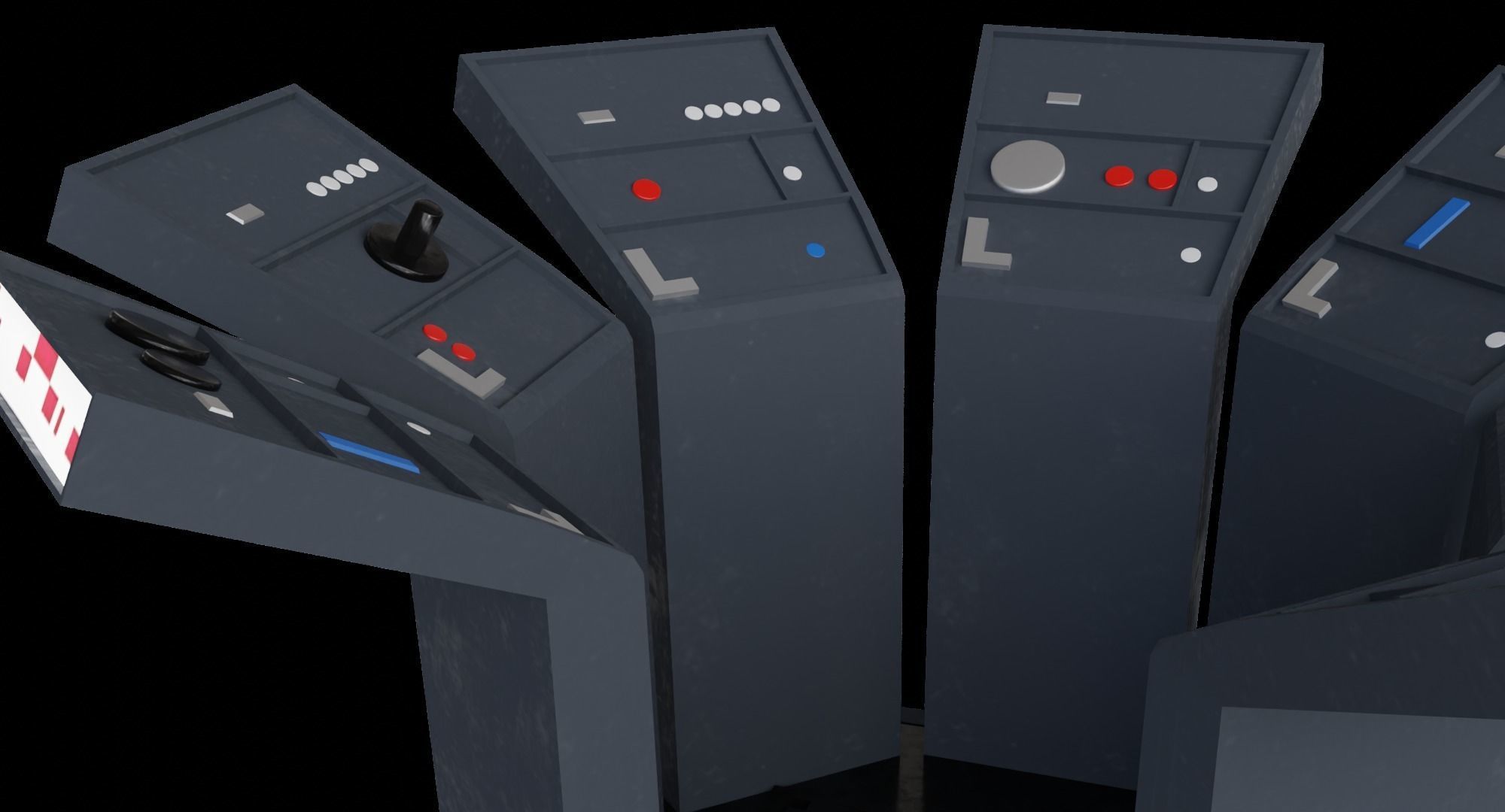 3D model Imperial Console Death Star Star Destroyer VR / AR / low-poly ...