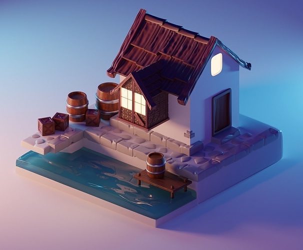 House free 3D model | CGTrader