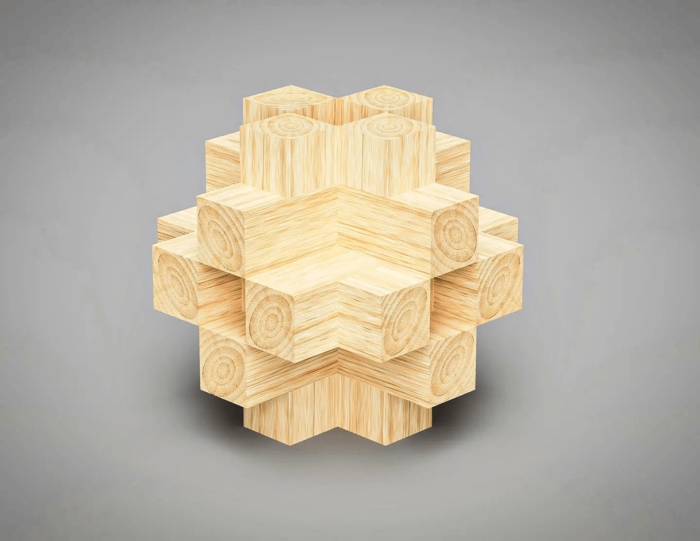 Newtons Cross - 3D Puzzle 3D model 3D printable | CGTrader