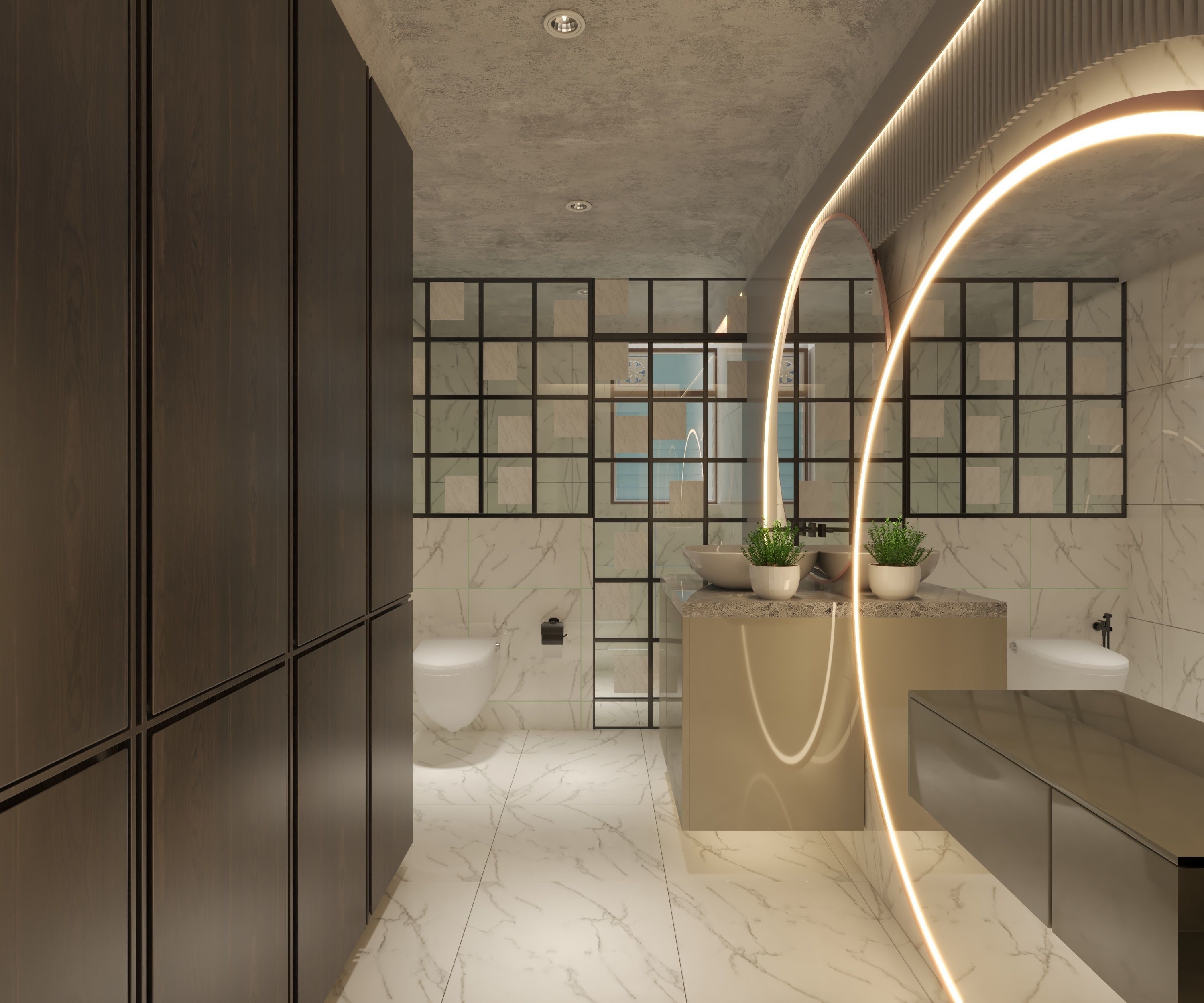 Master Washroom 3D model | CGTrader