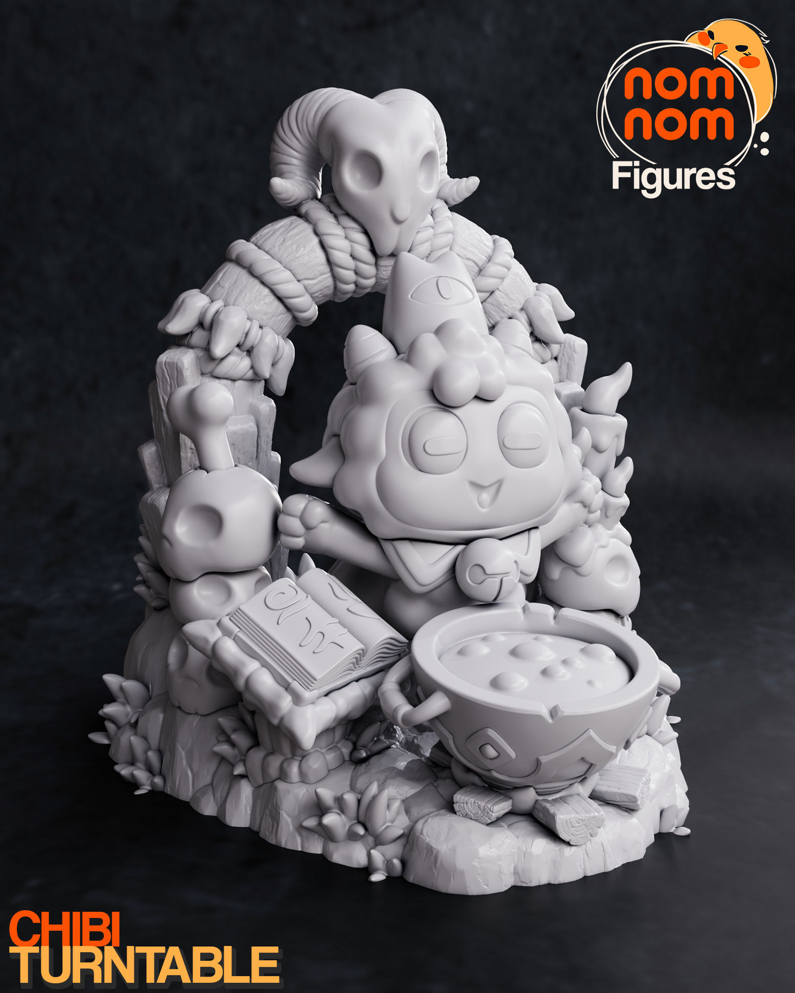 Chibi Lamb - Cult of The lamb 3D model 3D printable | CGTrader