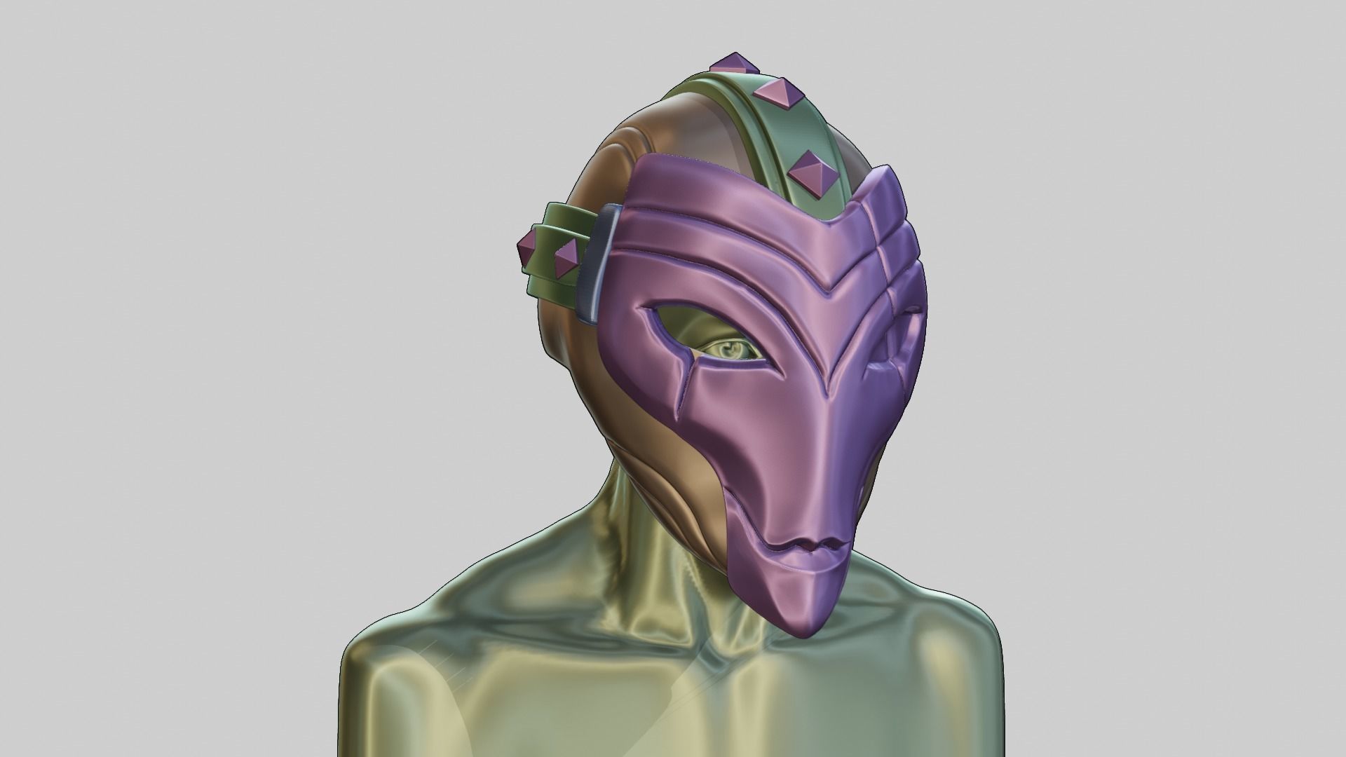 Soul Fighter Jhin COSPLAY LEAGUE OF LEGENDS 3D PRINT MODEL 3D model 3D ...