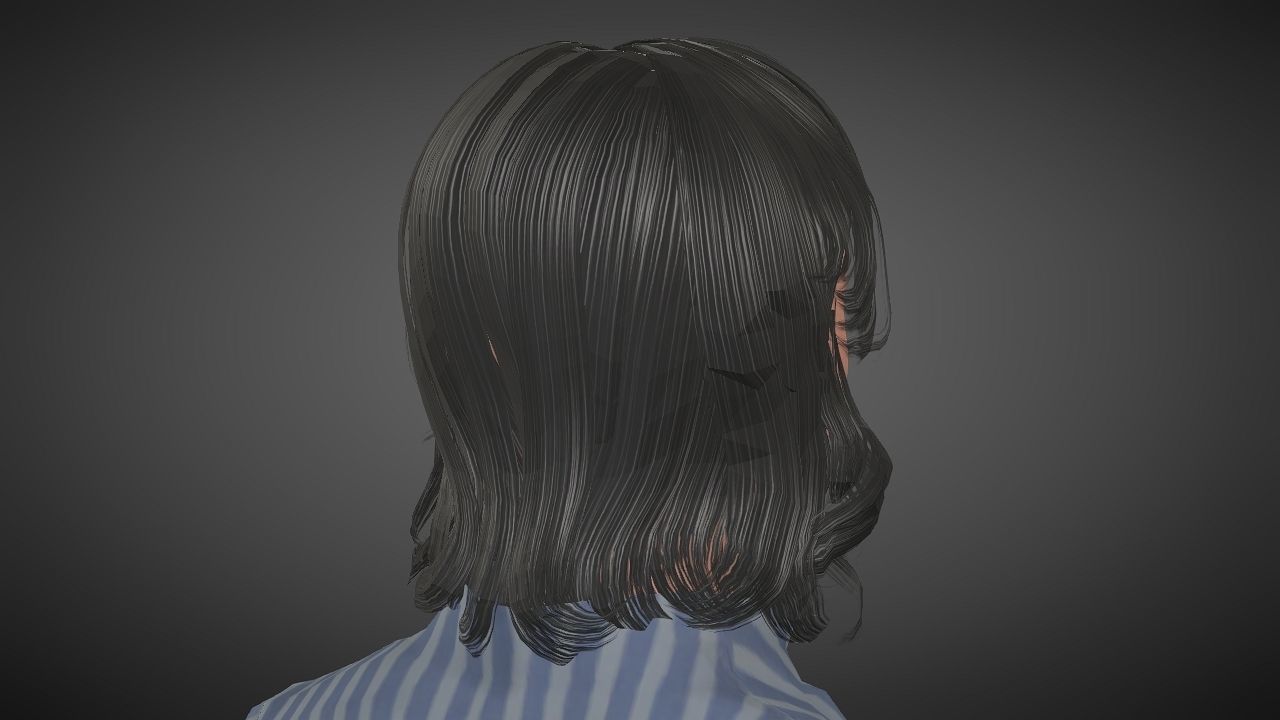 3D model Claire Winston VR / AR / low-poly | CGTrader