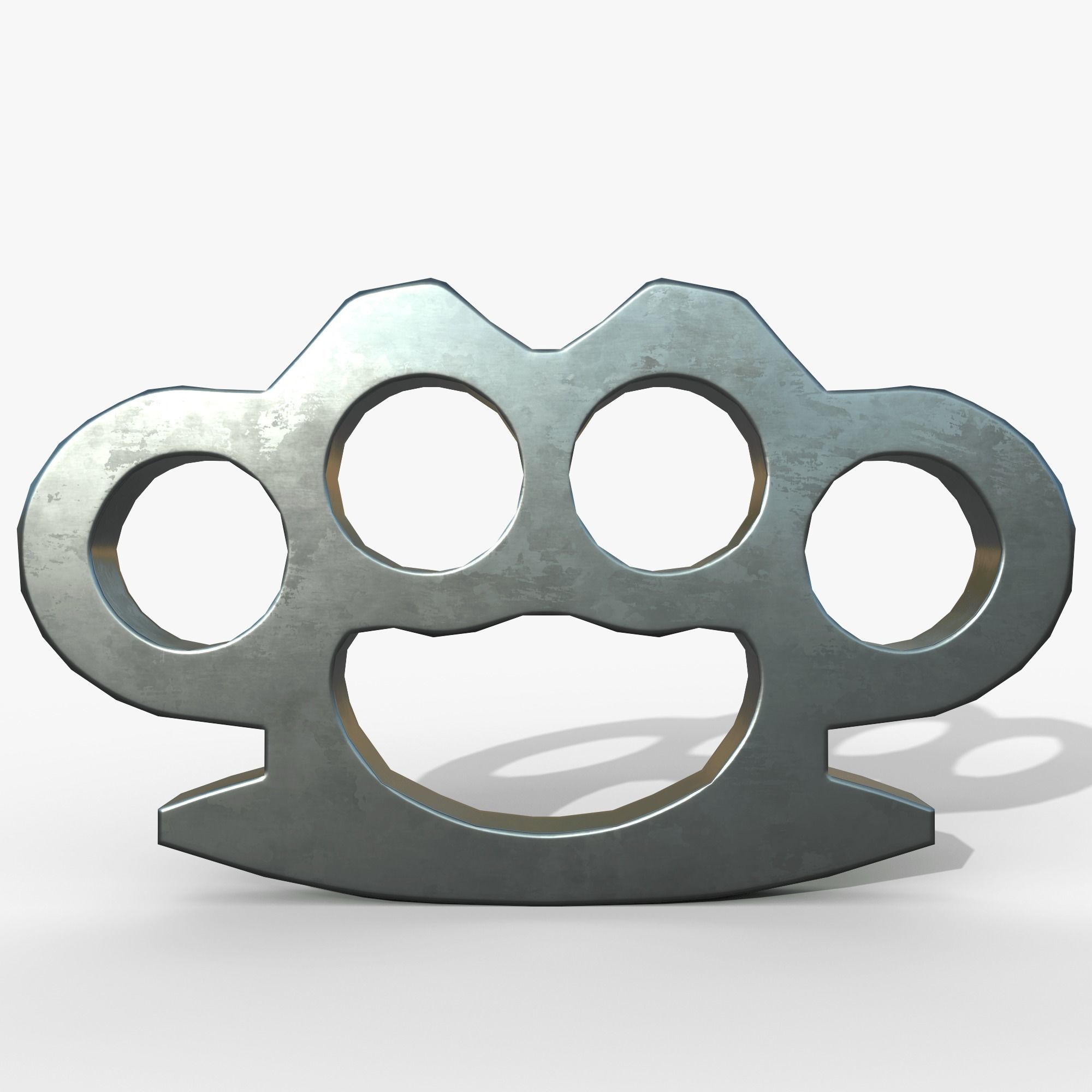 Brass knuckles free VR / AR / low-poly 3D model | CGTrader