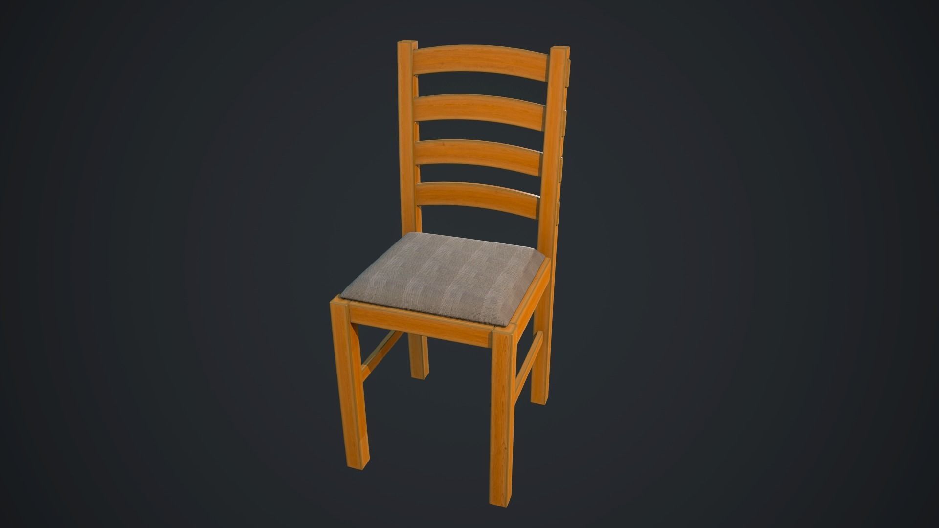 3D model Dining chair 1 BPR VR / AR / low-poly | CGTrader