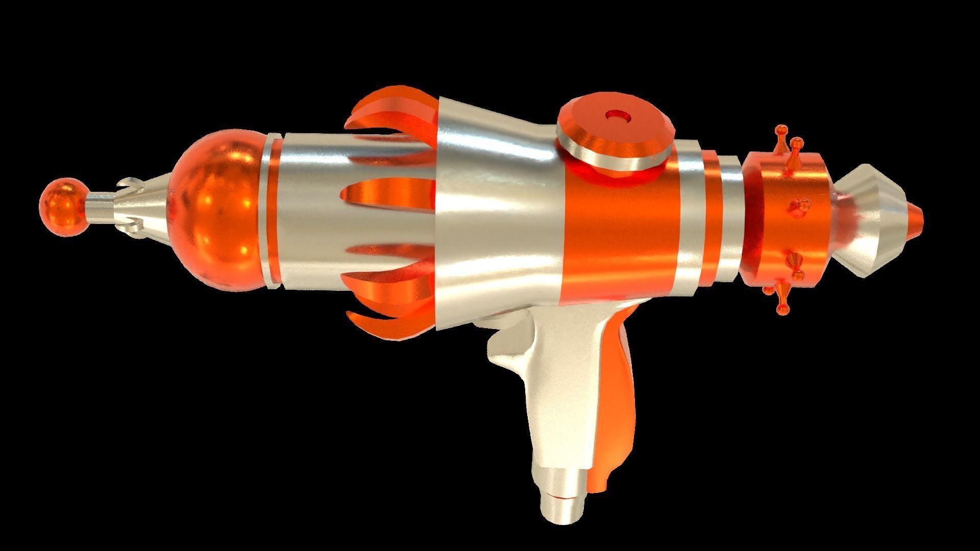 Alien Raygun 3D model | CGTrader