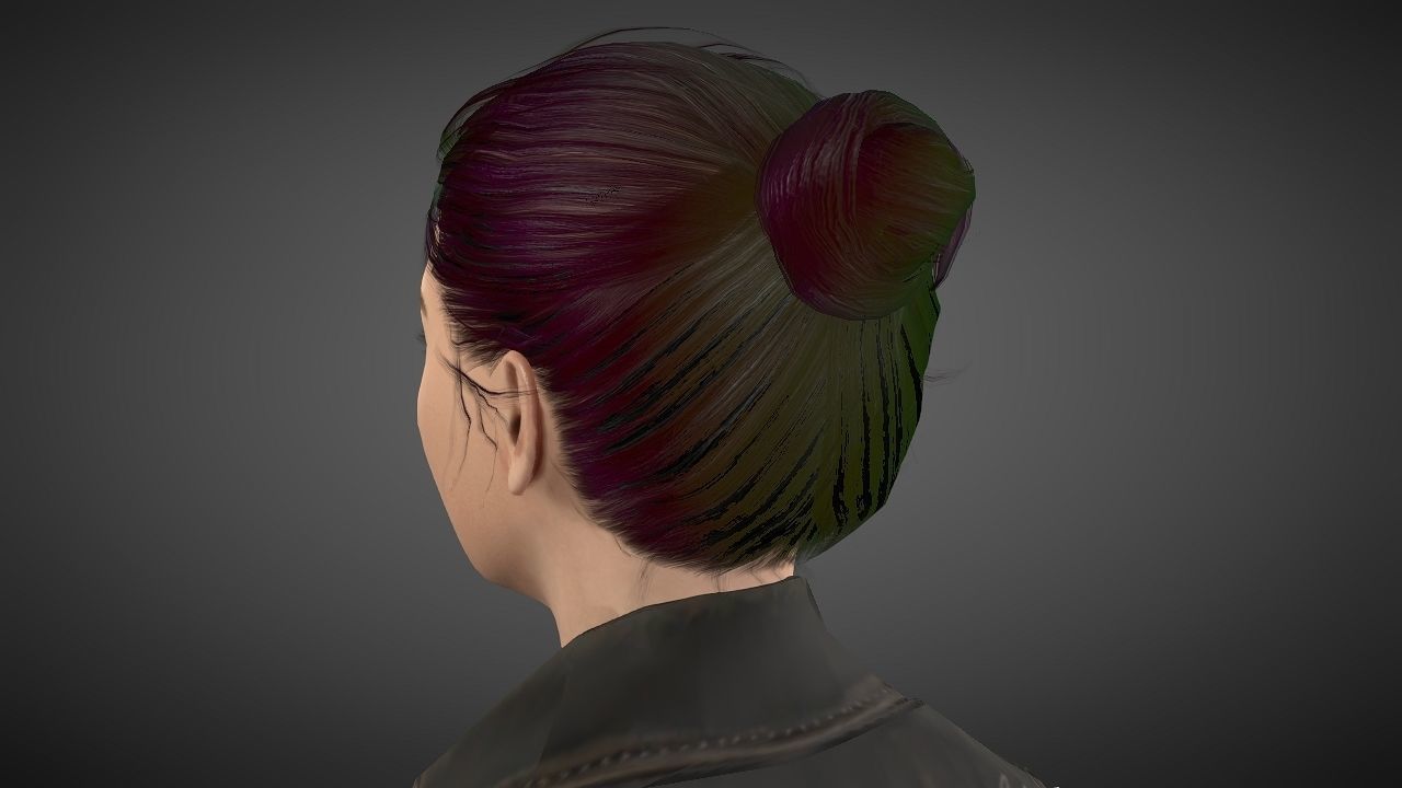 3D model Jennifer Jones VR / AR / low-poly | CGTrader