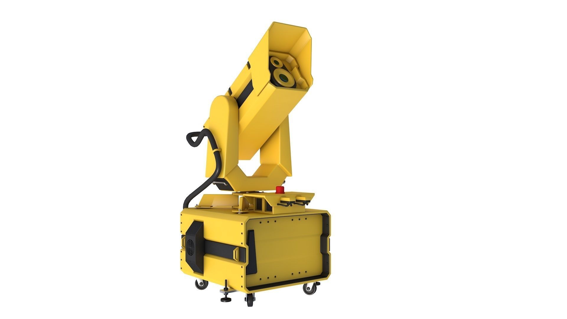 Airport Detection System Scan 3d Model Cgtrader