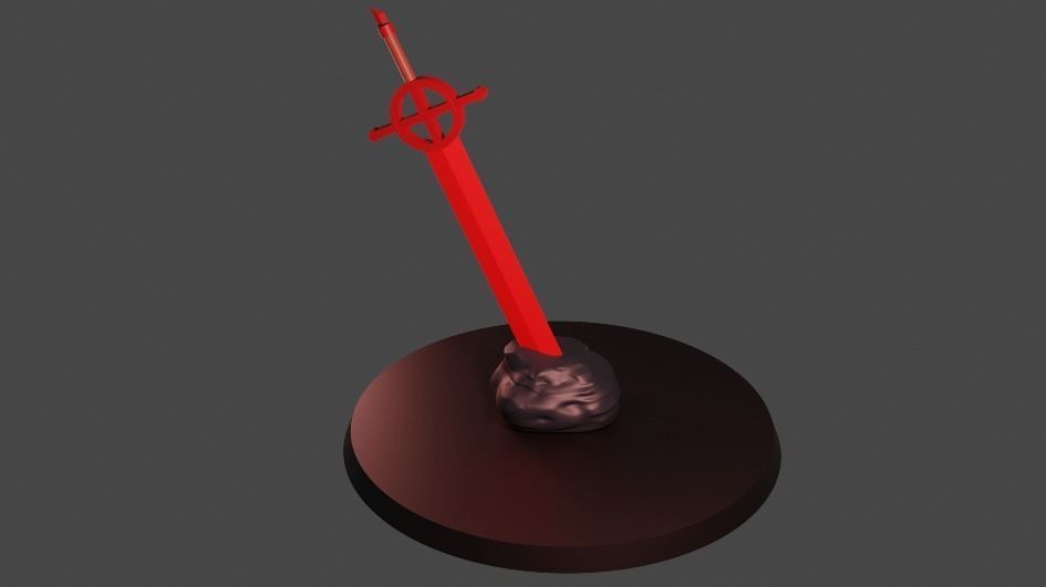 3D model Finn demonblood sword VR / AR / low-poly | CGTrader