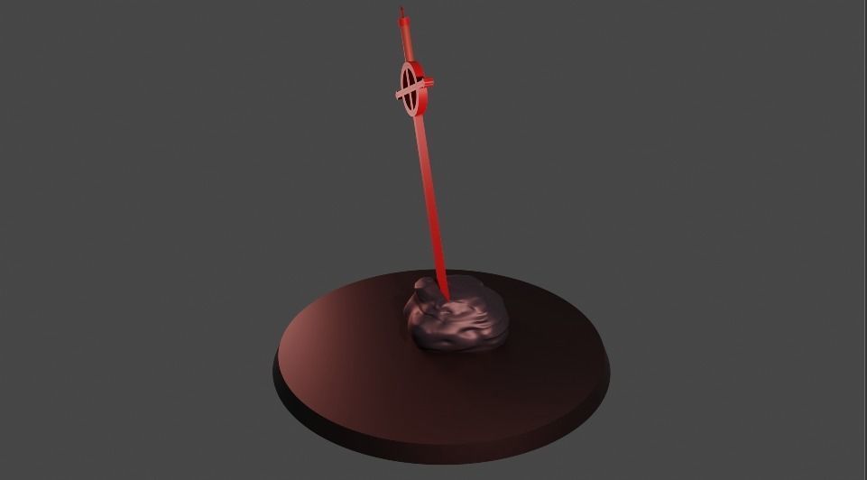 3D model Finn demonblood sword VR / AR / low-poly | CGTrader