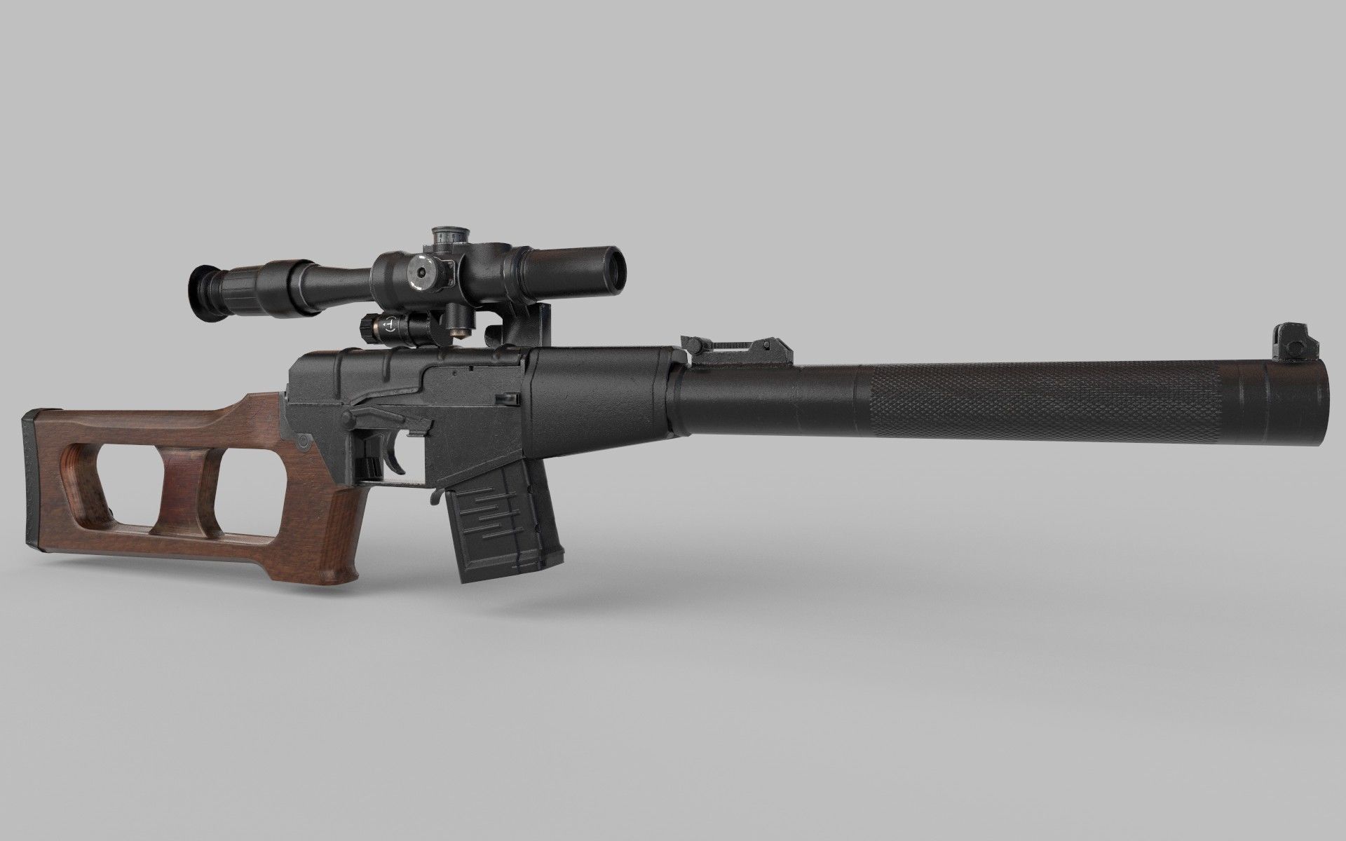 3D model VSS Vintorez Rifle VR / AR / low-poly | CGTrader