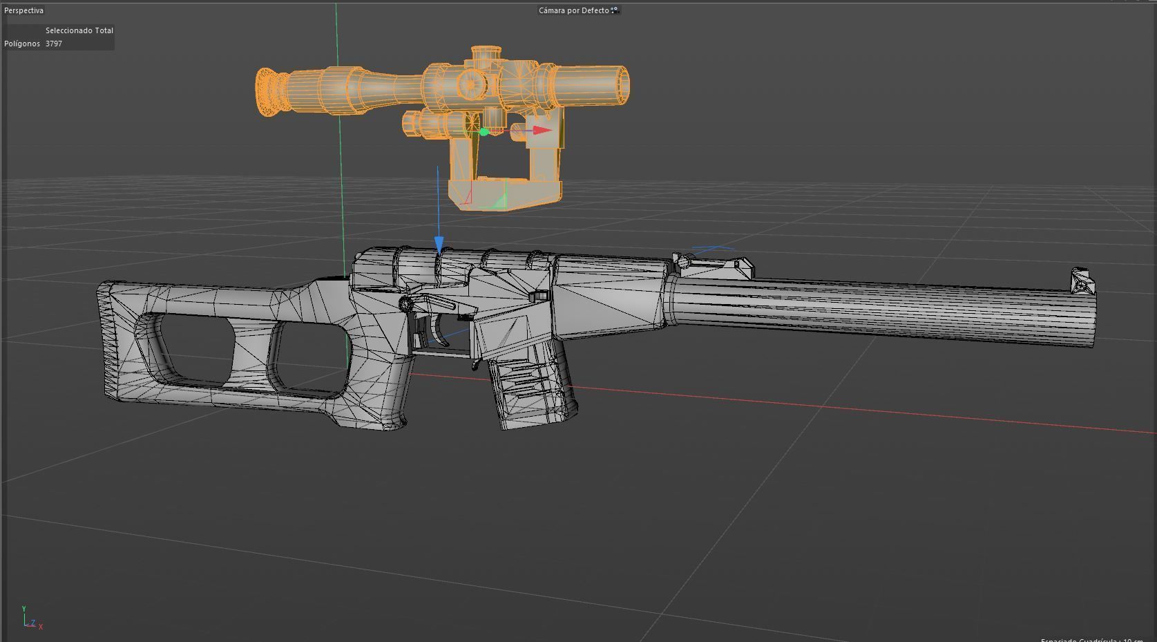 3D model VSS Vintorez Rifle VR / AR / low-poly | CGTrader