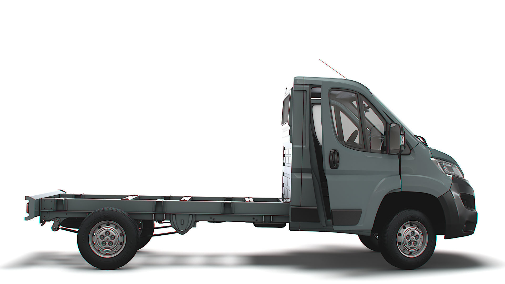 Peugeot Boxer Chassis Truck SCab 3450WB HQInterior 2023 3D model | CGTrader