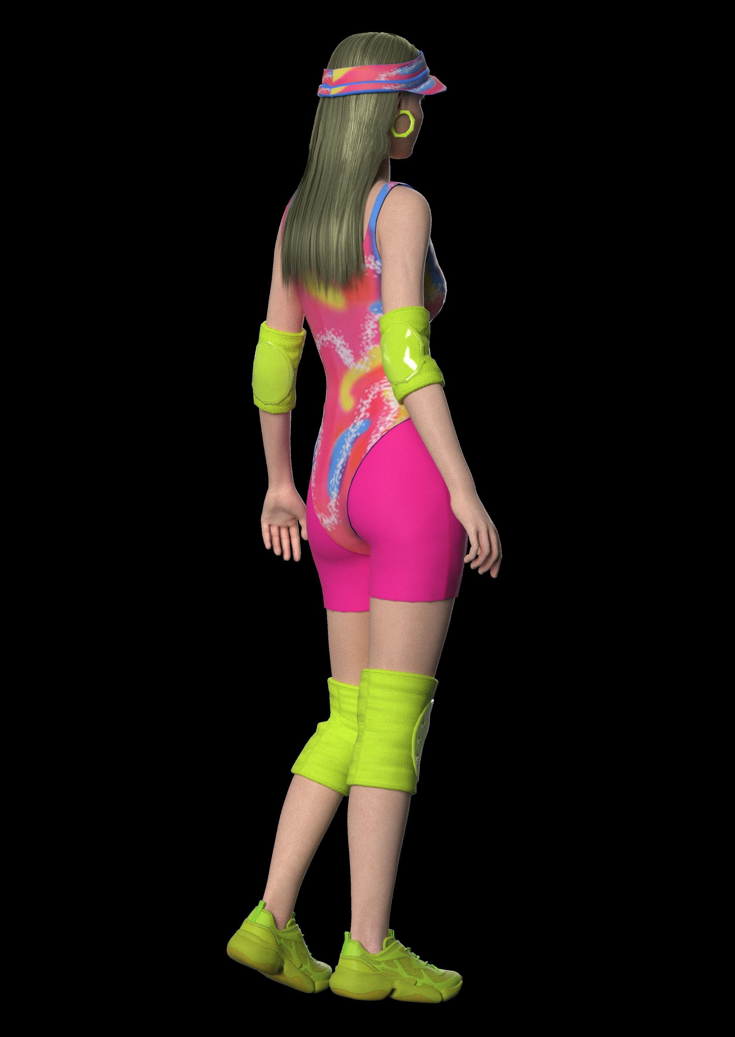 Barbie Ken Skate Ouitfits Modeling in Clo3D - Marvelous Designer 3D ...
