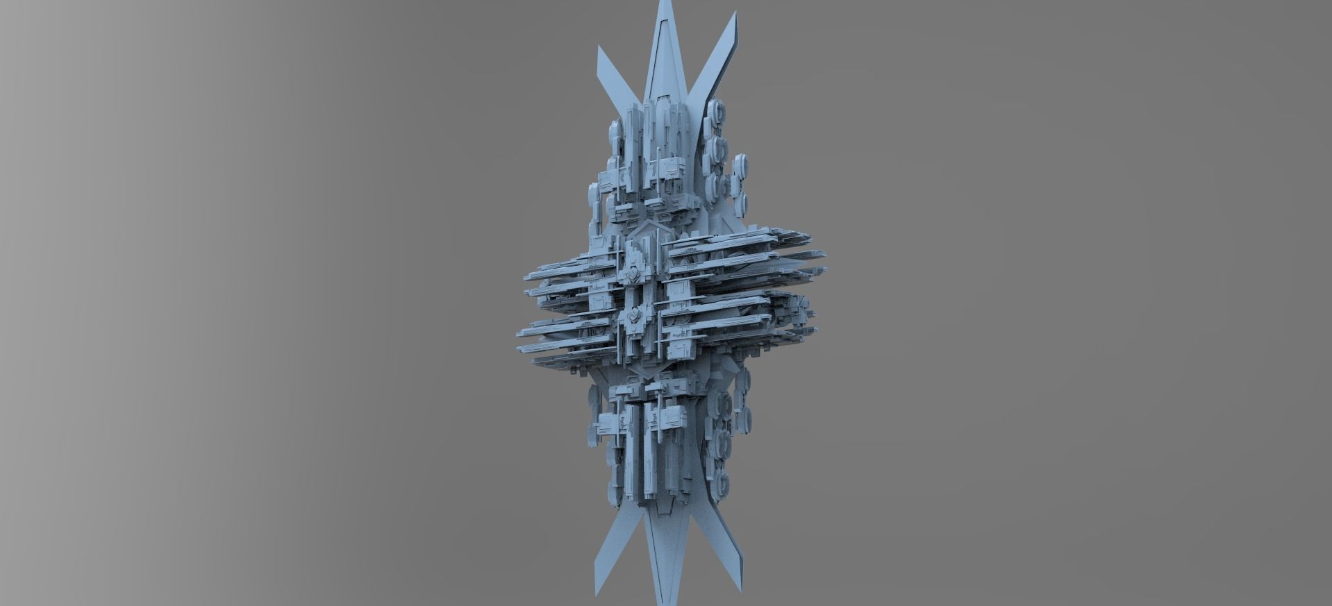 Machine City Grid 1 3D model | CGTrader