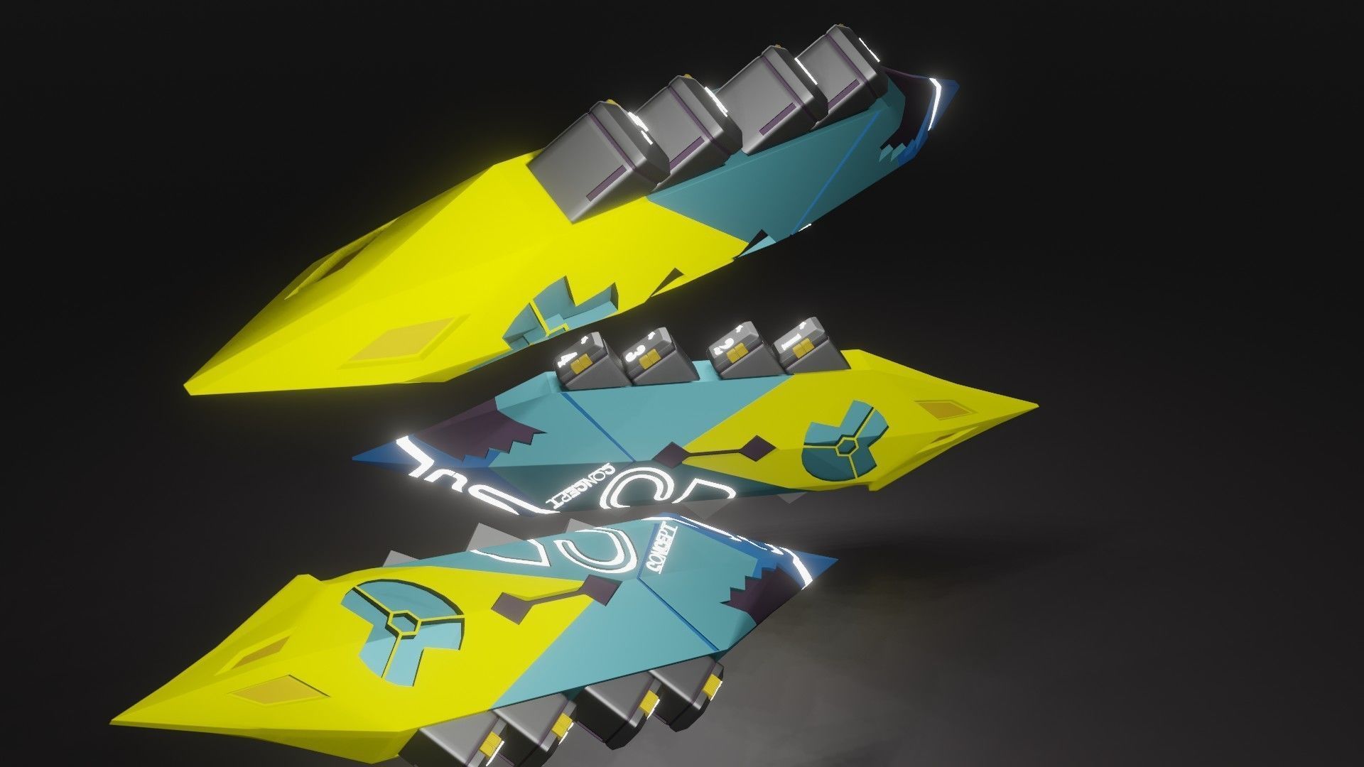 Sci fi prop 3D model | CGTrader