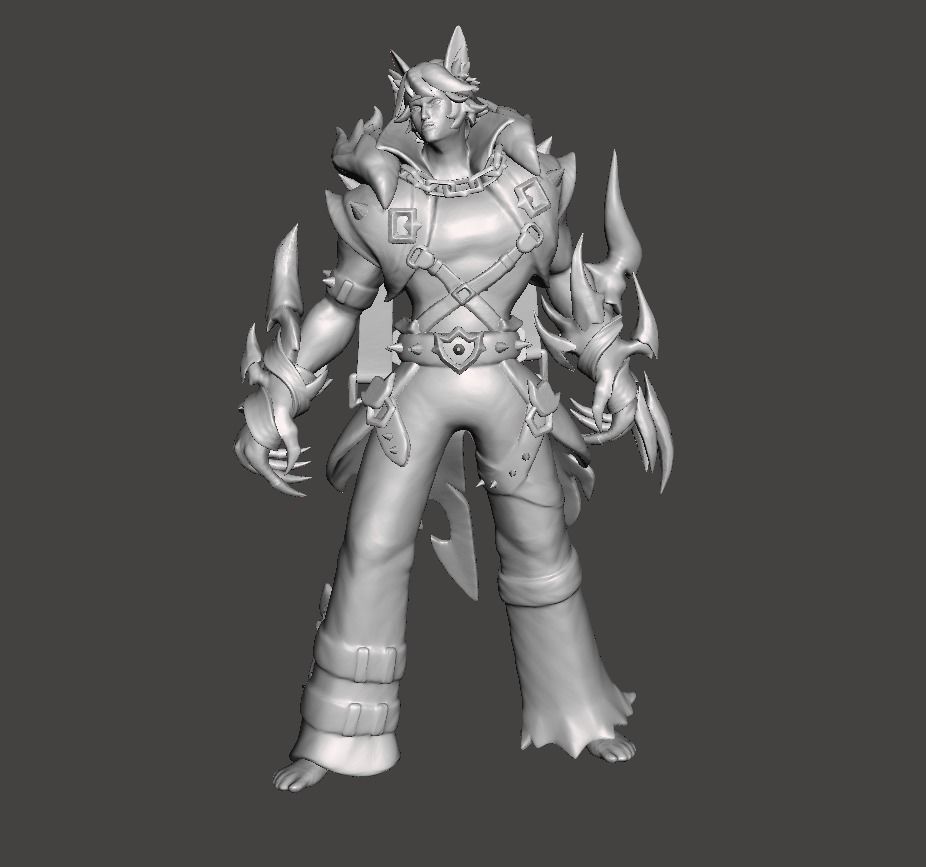 Soul Fighter Sett 3D Model 3D model 3D printable | CGTrader