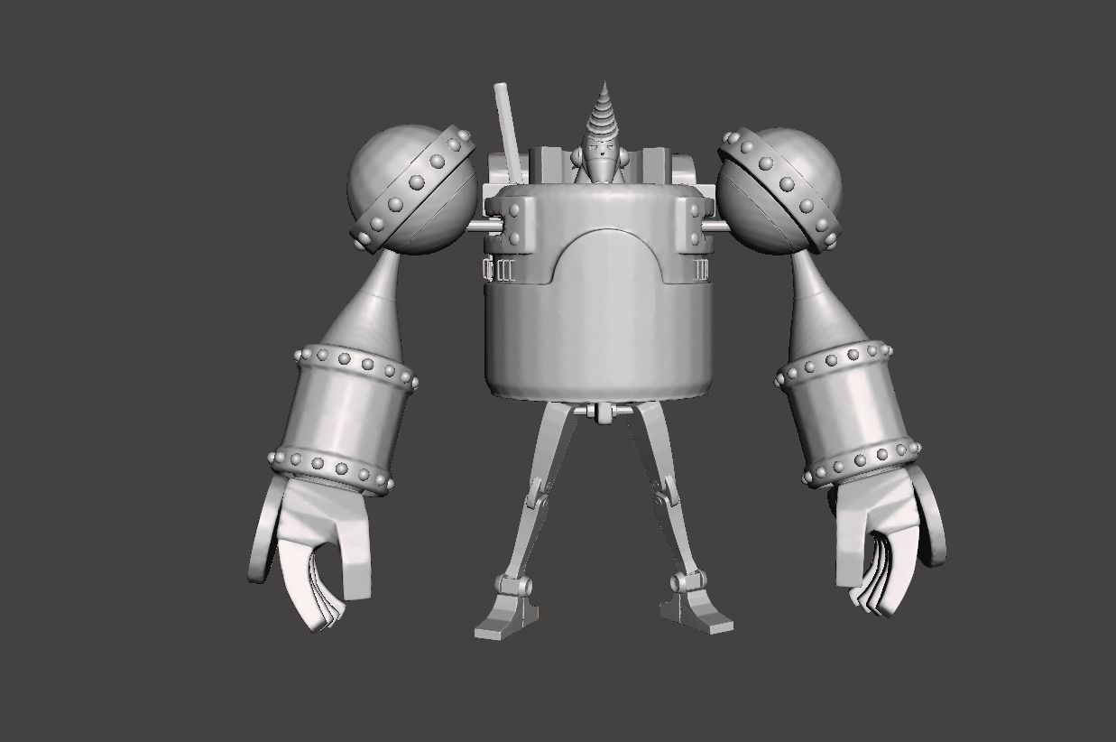 Robot Franky 3D Model 3D model 3D printable | CGTrader