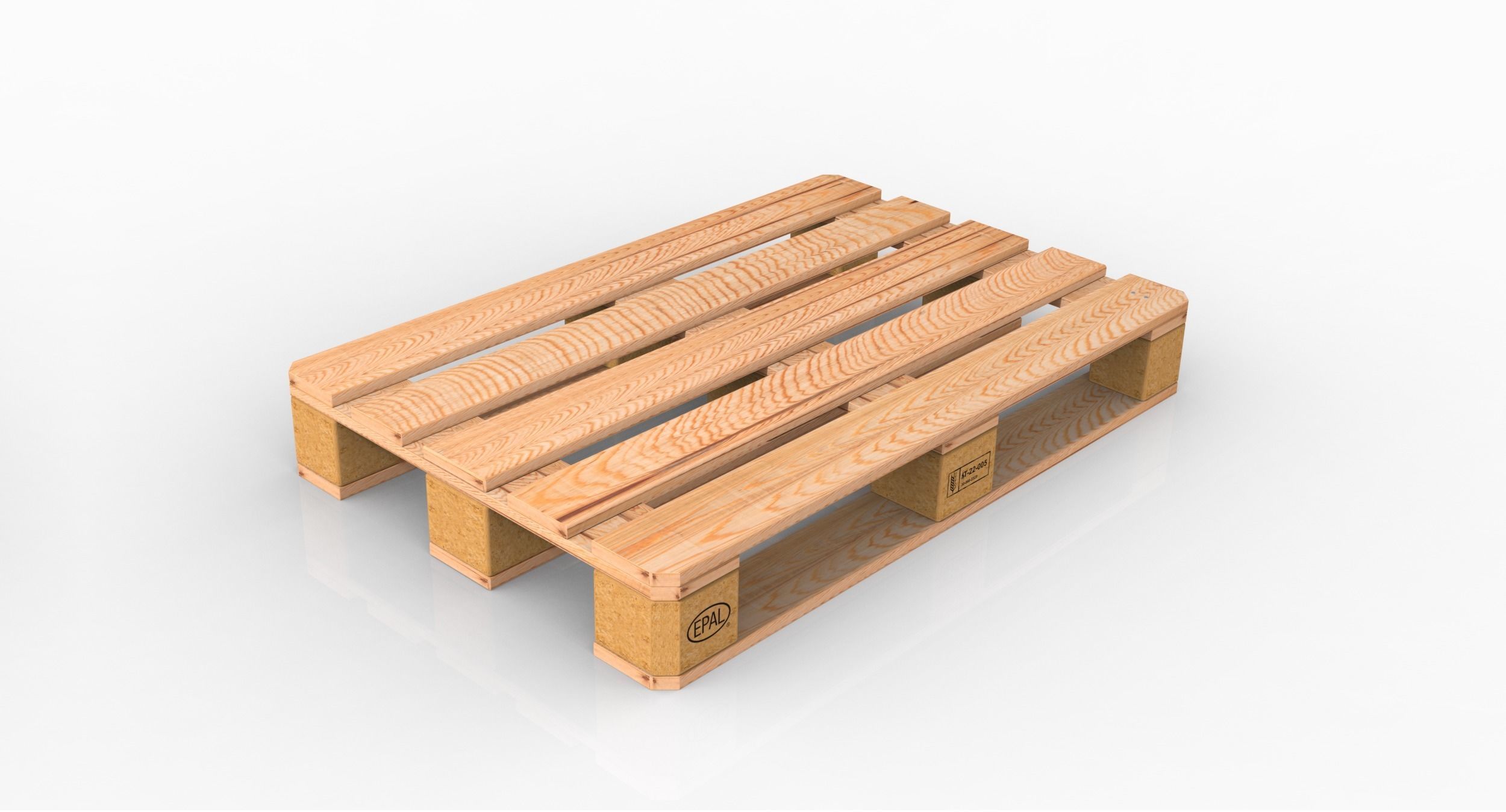 Europalet pallet palette wood pallet pallets bancale bancali 3D model ...