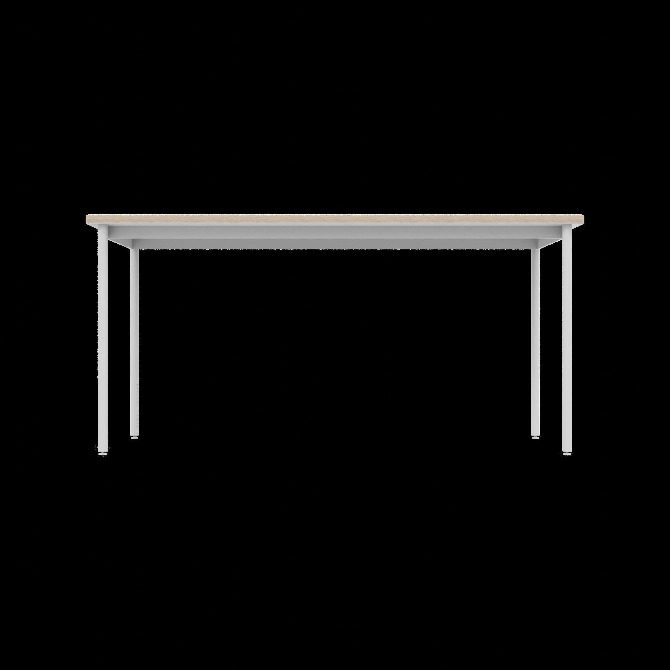 3D model Simple white desk VR / AR / low-poly | CGTrader