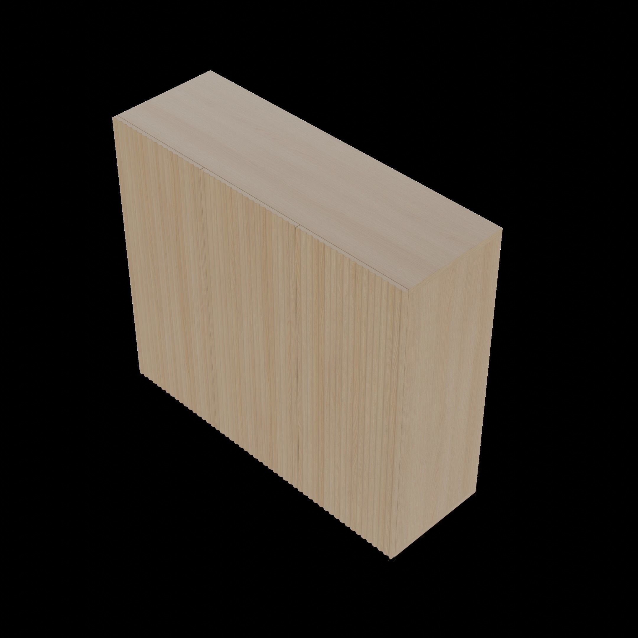 3D model Wood storage closet VR / AR / low-poly | CGTrader