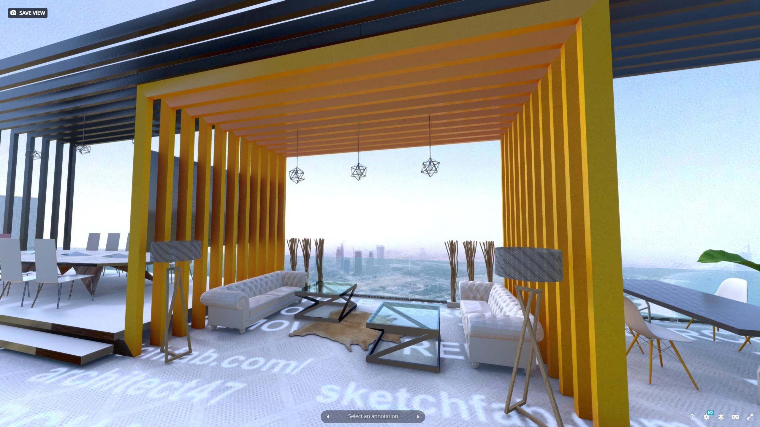 3D model Virtual-Reality ART Gallery Emirates 3D model | CGTrader