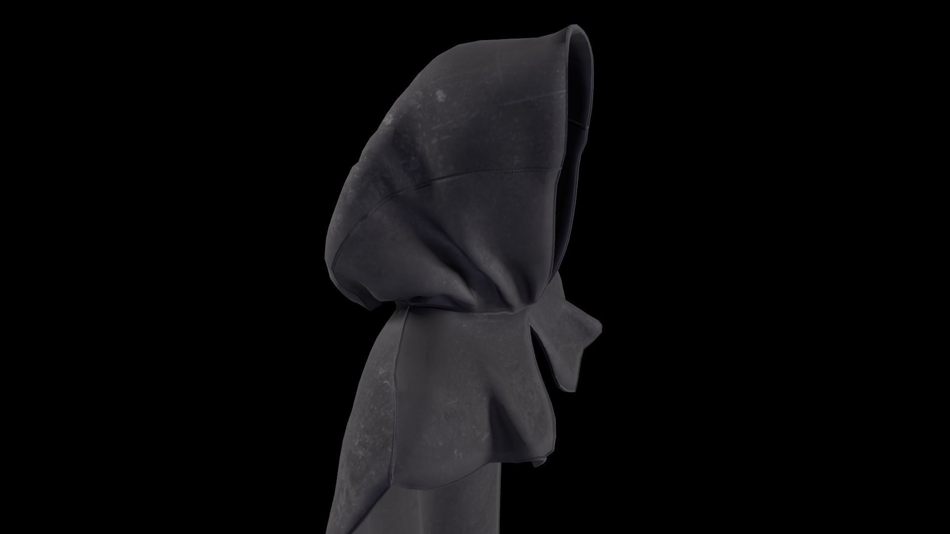 3D model hood cloak VR / AR / low-poly | CGTrader