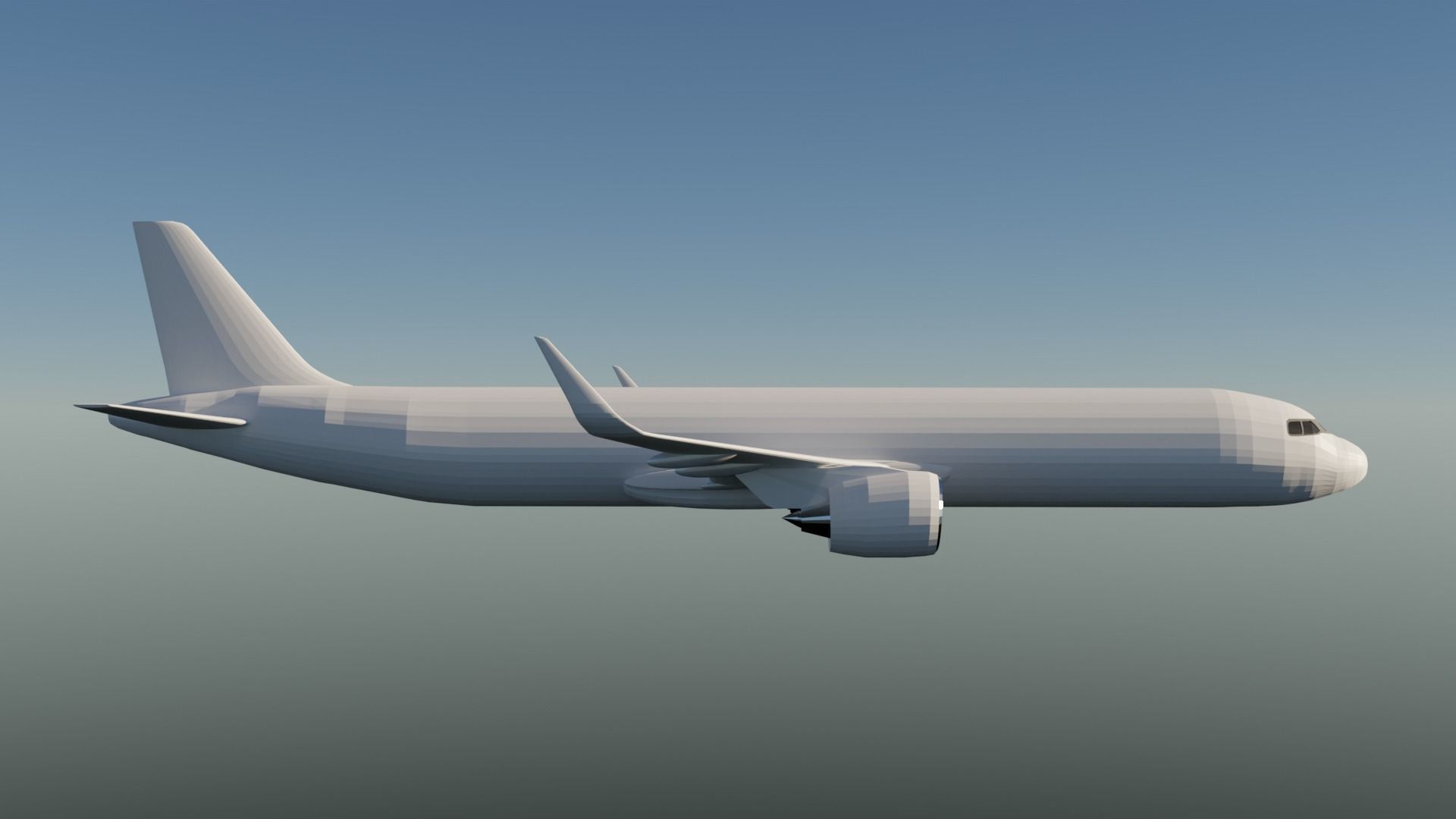 3D model A321 Neo XLR VR / AR / low-poly | CGTrader