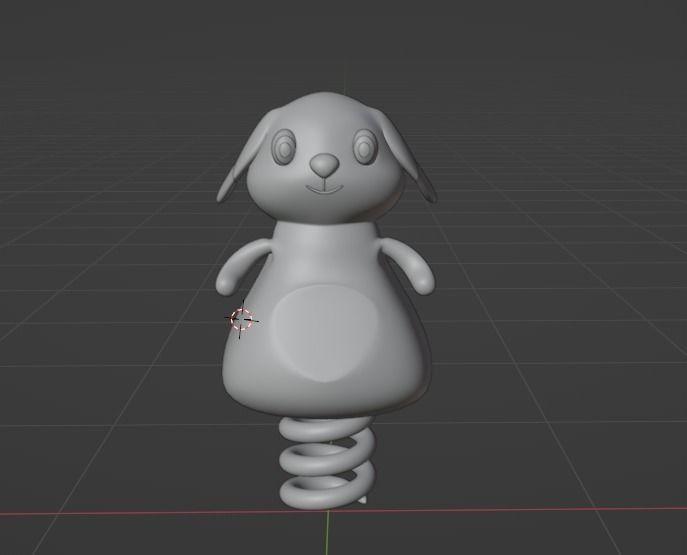 Bouncy Jumping Rabbit 3D model animated rigged | CGTrader