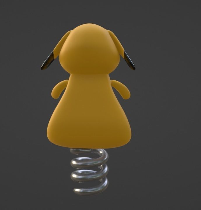 Bouncy Jumping Rabbit 3D model animated rigged | CGTrader