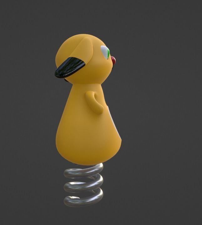 Bouncy Jumping Rabbit 3D model animated rigged | CGTrader