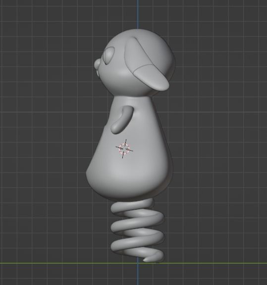 Bouncy Jumping Rabbit 3D model animated rigged | CGTrader