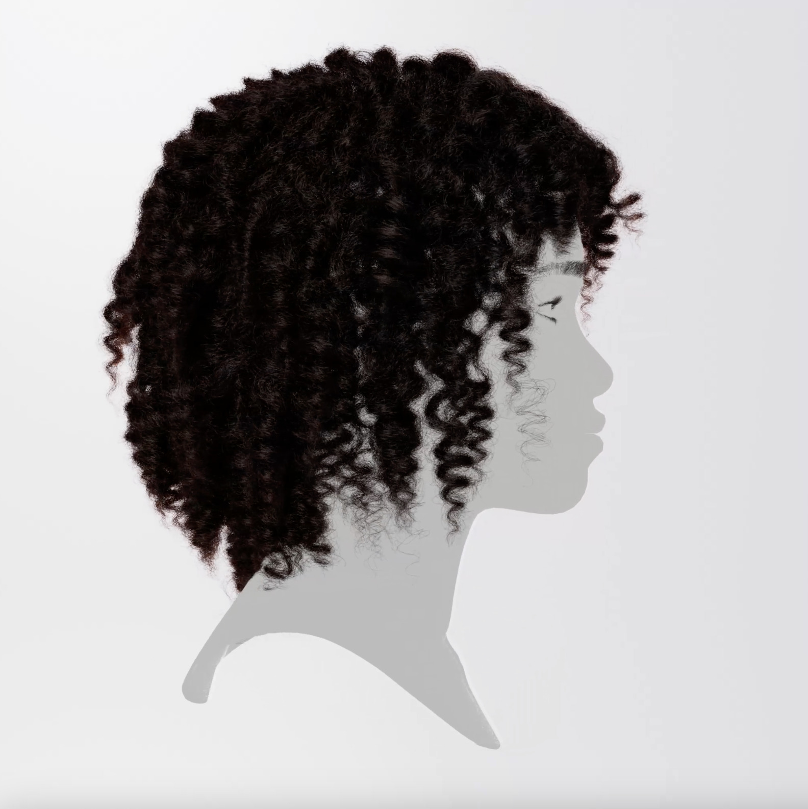 XGen Curly Hair PROJECT 3D model | CGTrader
