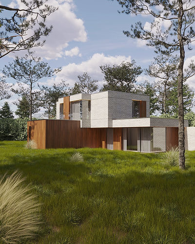 Exterior Scene 3D model | CGTrader