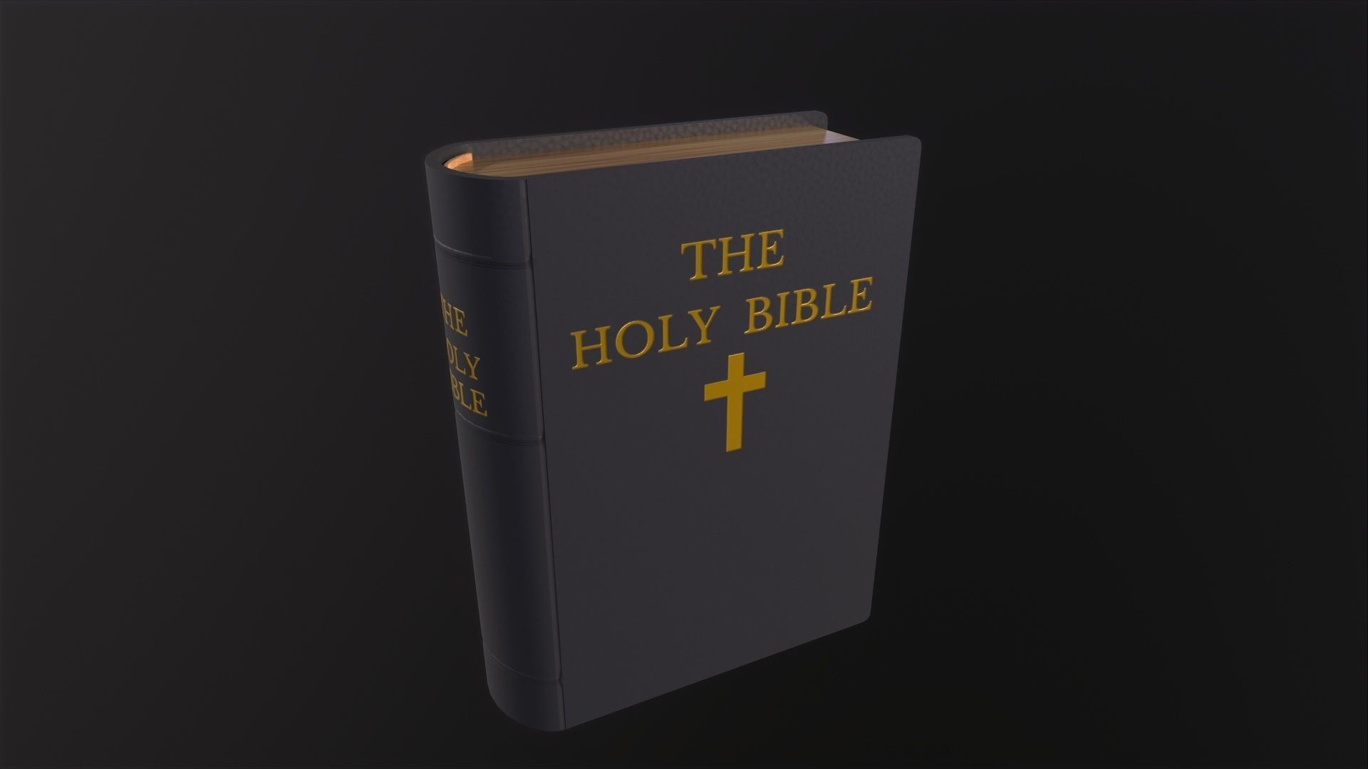 3D model The Holy Bible 3D Model VR / AR / low-poly | CGTrader